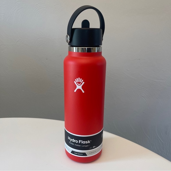 Hydro Flask | Dining | Hydro Flask Wide Mouth Staw Cap Insulated Water ...